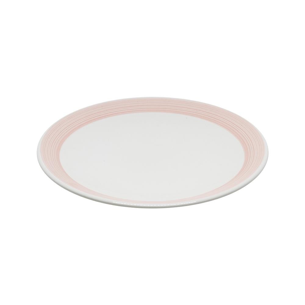 CERAMIC FLAT PLATE 9" KECH RUBY
