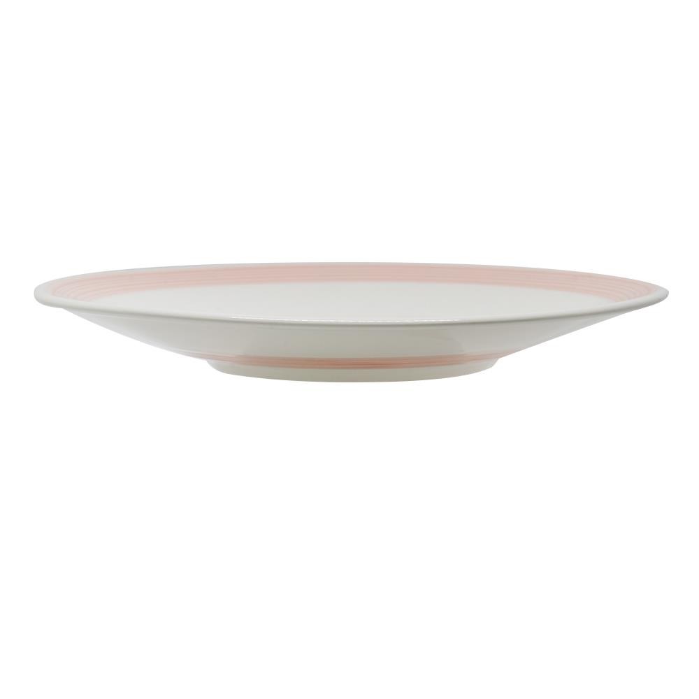 CERAMIC FLAT PLATE 8" KECH RUBY
