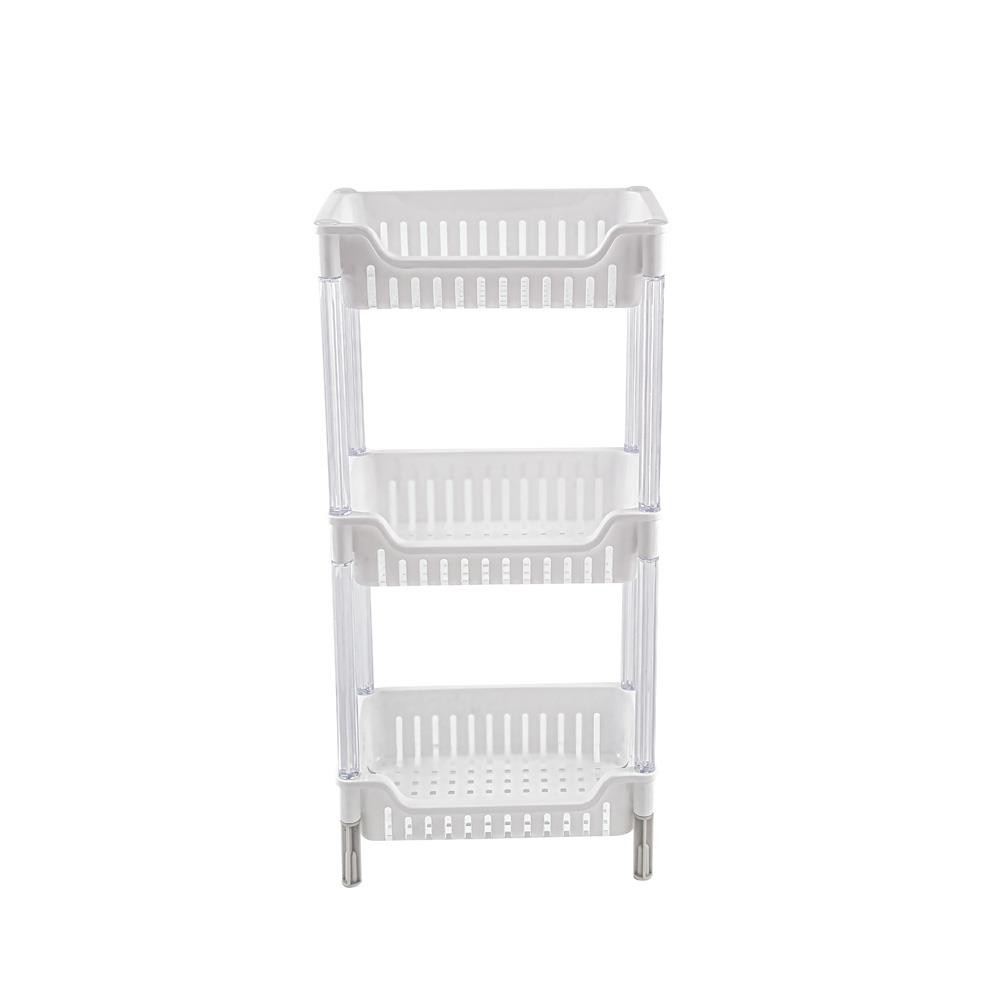 KITCHEN RACK PLASTIC 3 TIERS AE273