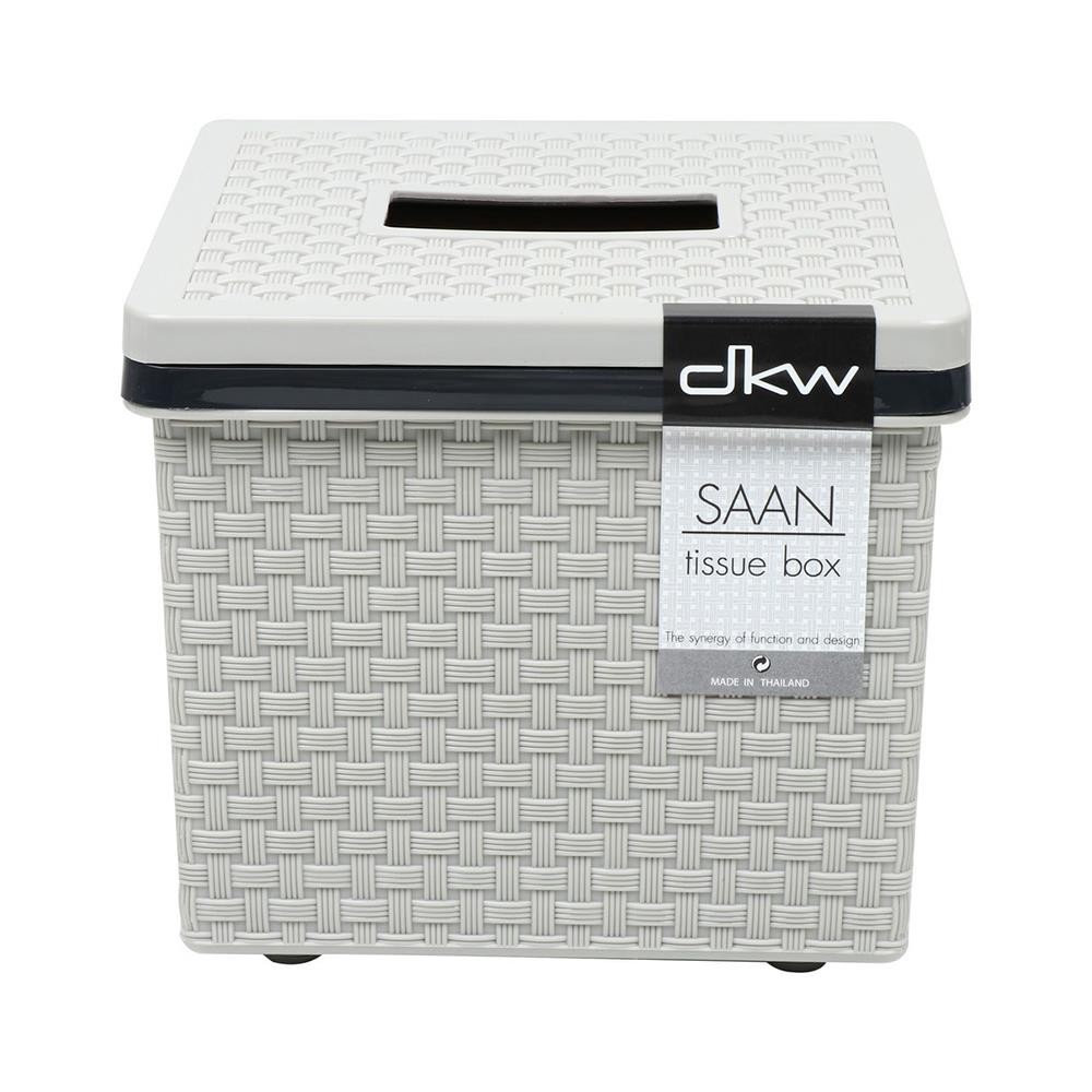 TISSUE BOX POP UP DKW SAAN GRAY