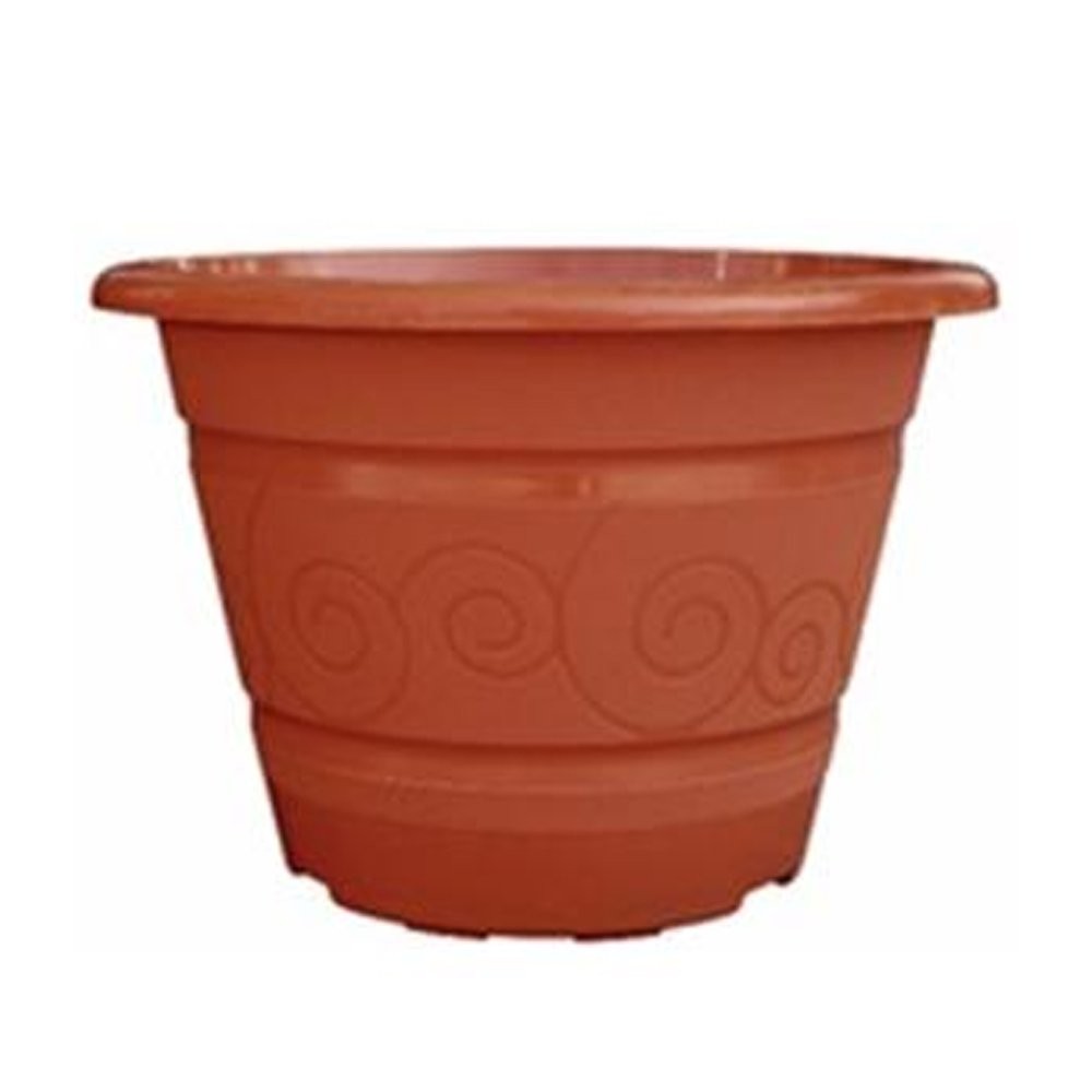 BABA BIO FLOWER STAMPING POT 3470 BROWN