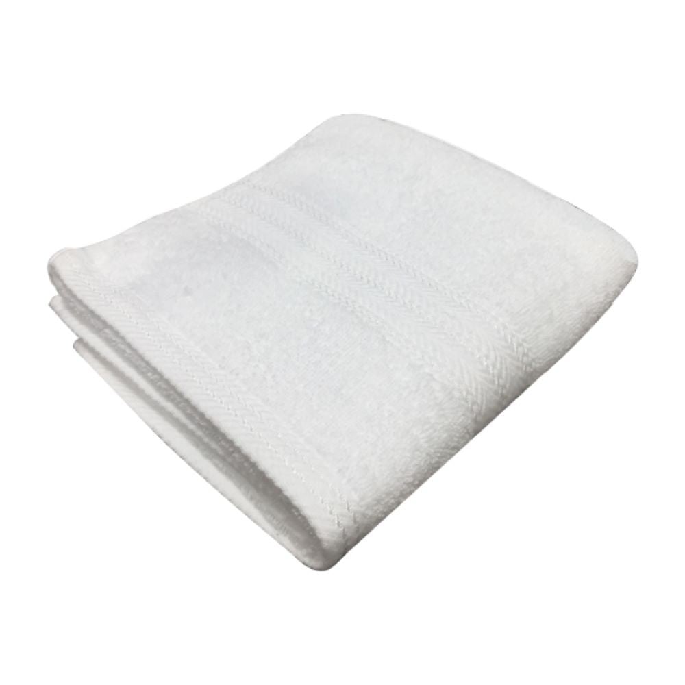 HOMEPRO HLS TOWEL HEMLOCK 15X32 INCHES WHITE