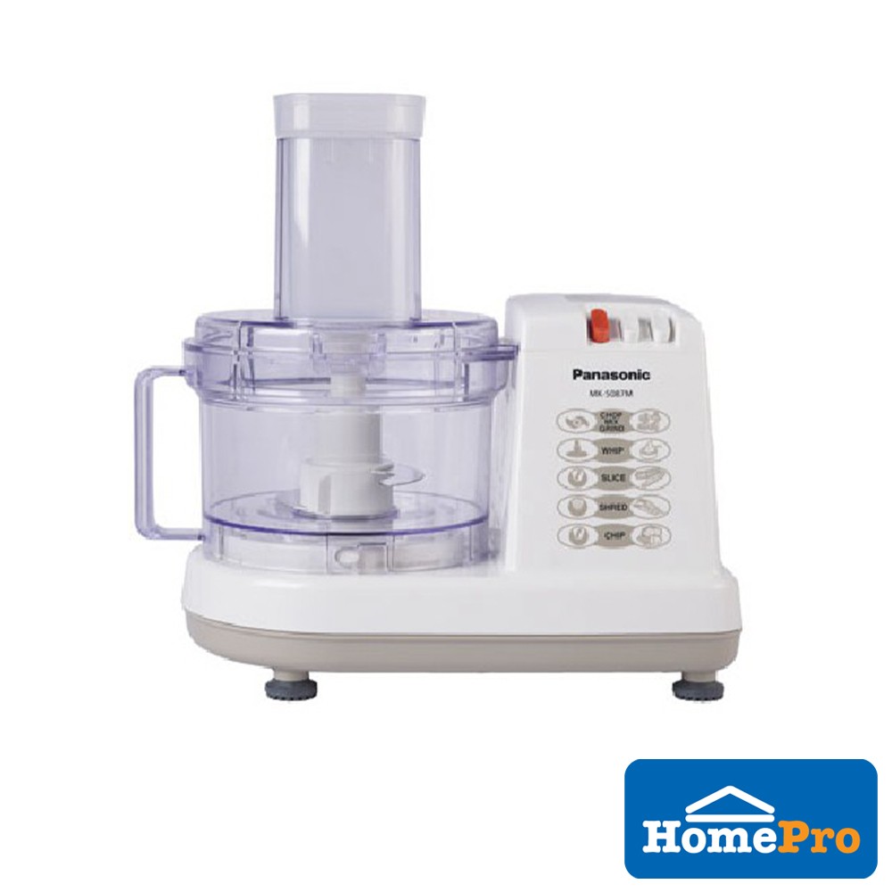 PANASONIC FOOD PROCESSOR MK-5087M 250WATT 1.2LITER ON/OFF + PULSE