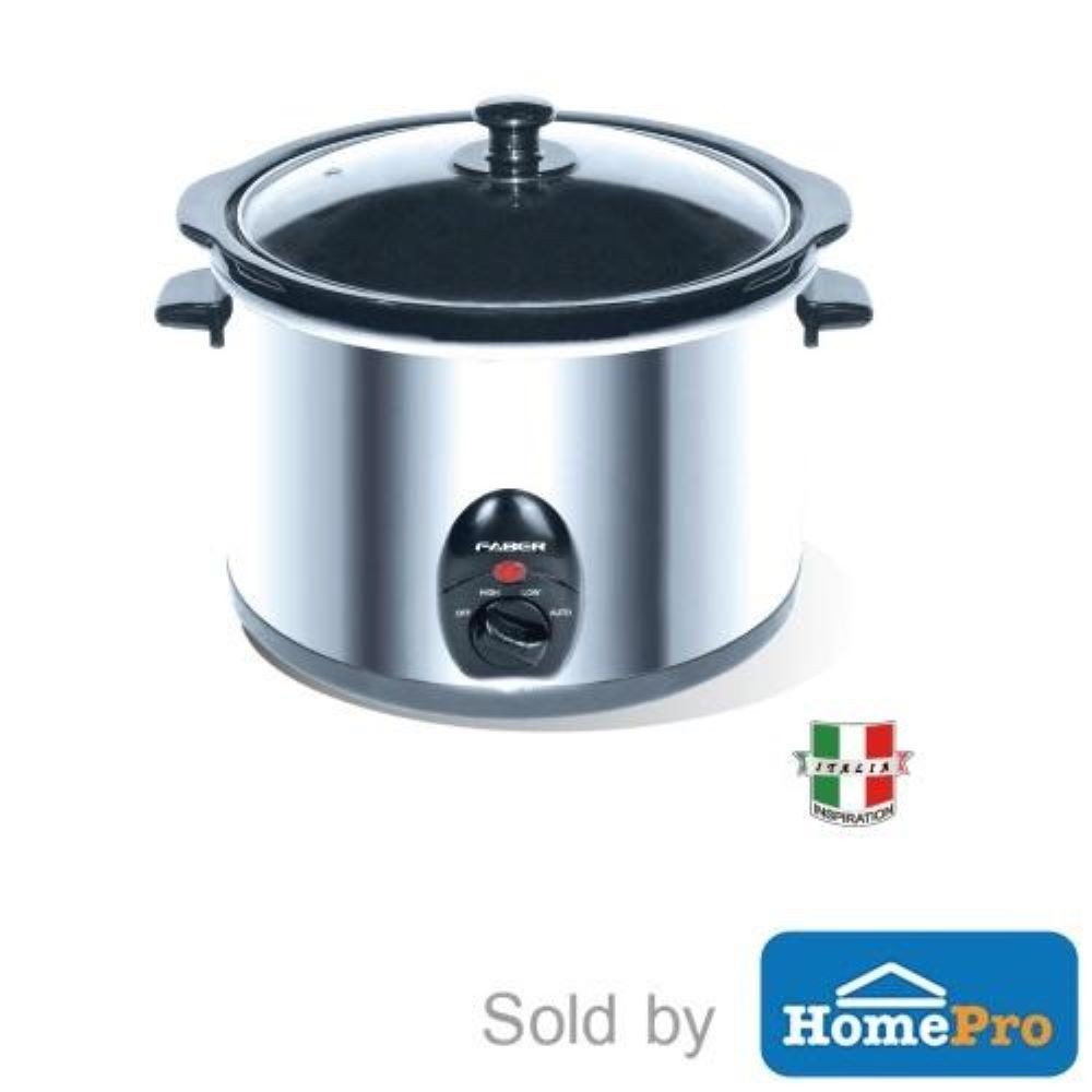 FABER SLOW COOKER FSC 550 STAINLESS STEEL 320WATT 5LITER
