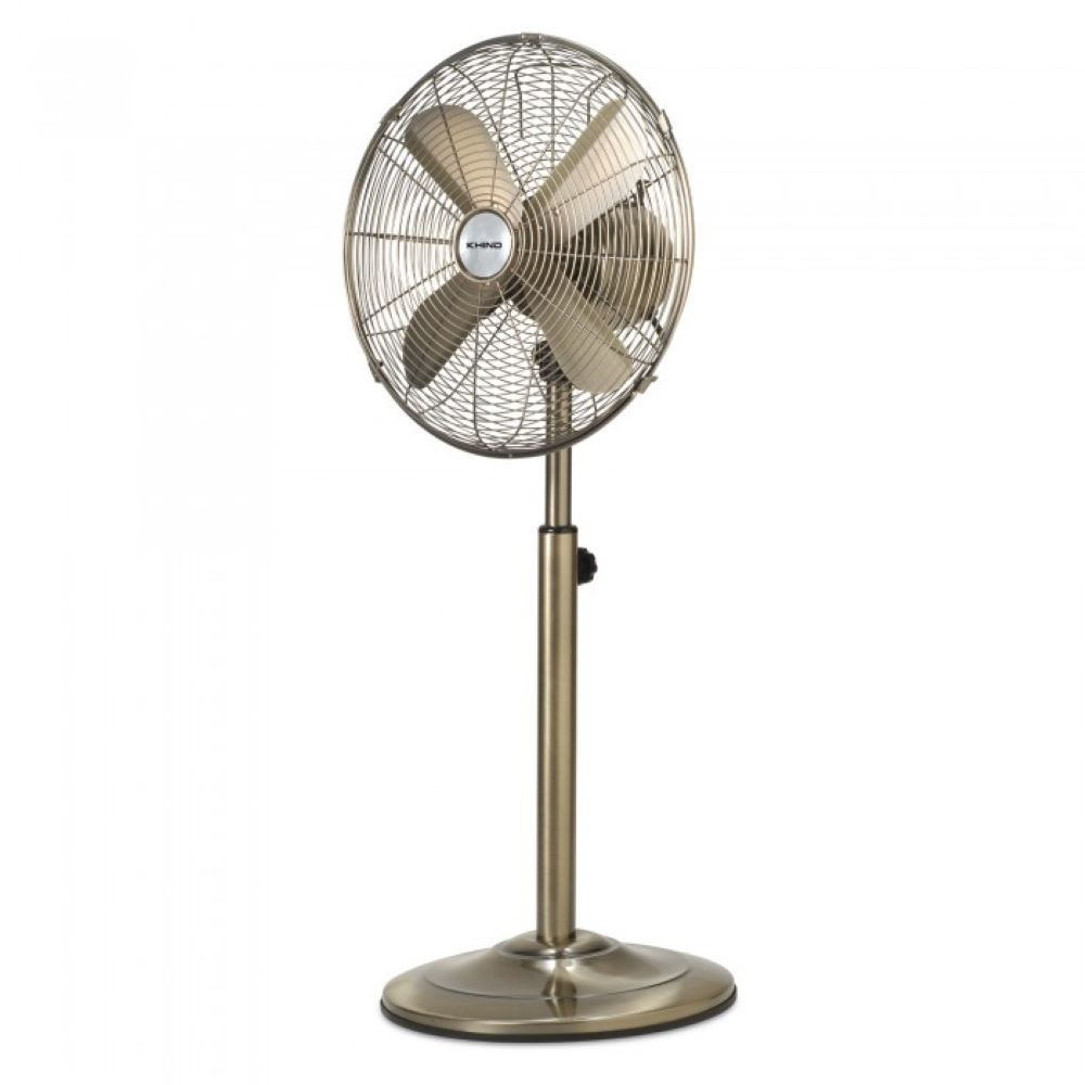 KHIND STAND FAN SF141 METAL 14" BRASS