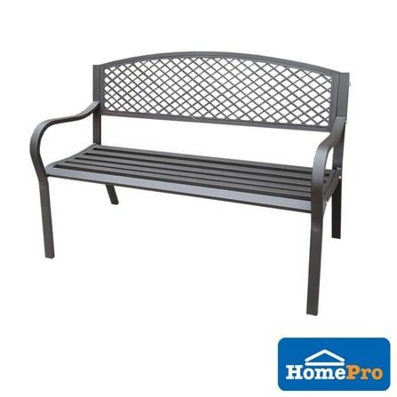HOMEPRO SPRING BENCH PARK CFMC-B008-1 BROWN