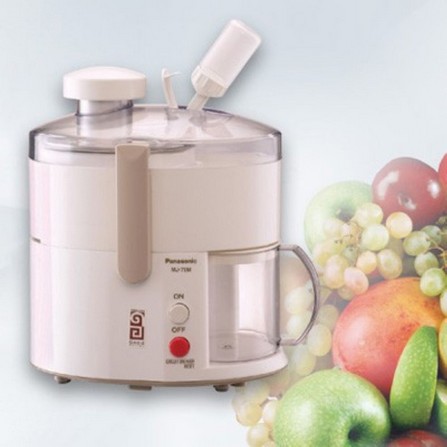 PANASONIC JUICER MJ-70M UB 200WATT 0.6LITER STAINLESS STEEL SPINNER