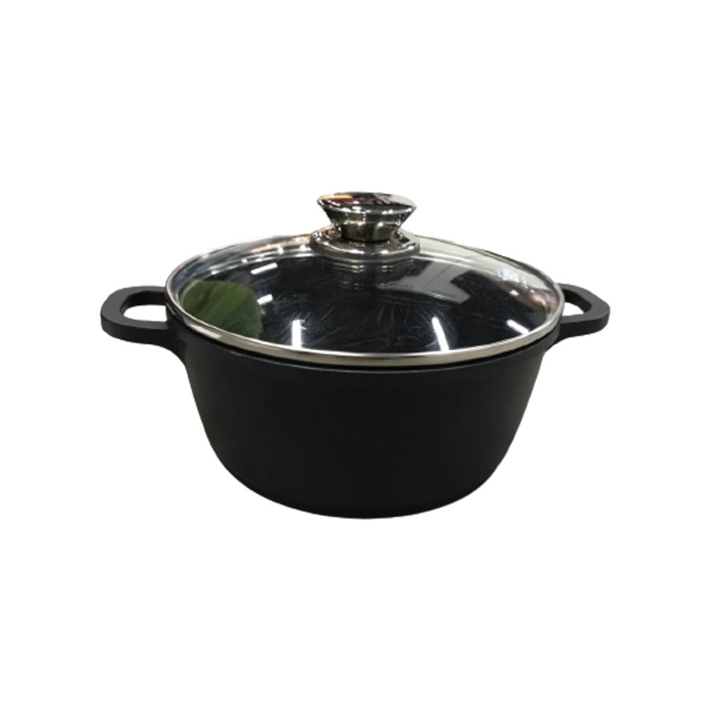 FACKELMANN ELO ALUCAST COOKING POT WITH LID 24CM 71564