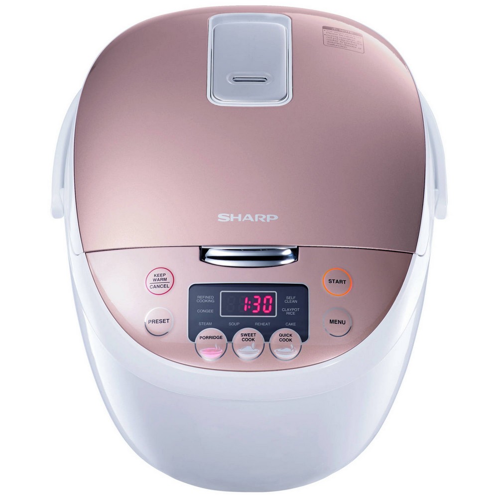 SHARP MICROCOMPUTER RICE COOKER KSC186GL 830WATT 1.8LITER