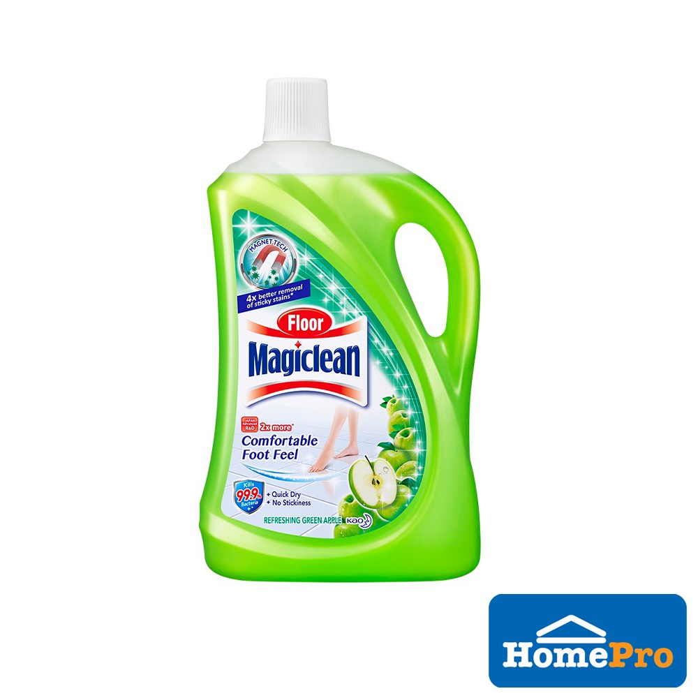 MAGICLEAN FLOOR CLEANER 2L GREEN APPLE