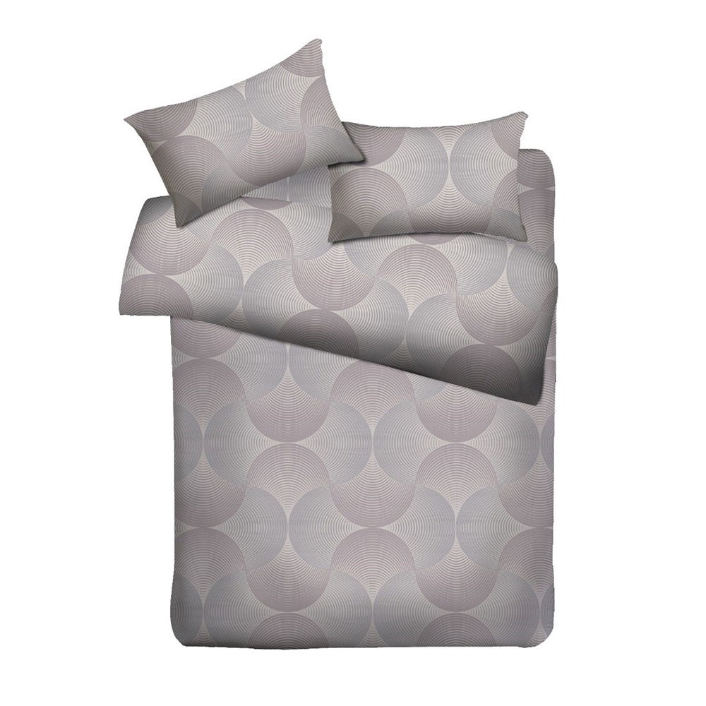 HOMEPRO HLS BEDDING SET 5PCS ENLIVEN1 MICROFIBER 100GSM 650TC QUEEN GREY