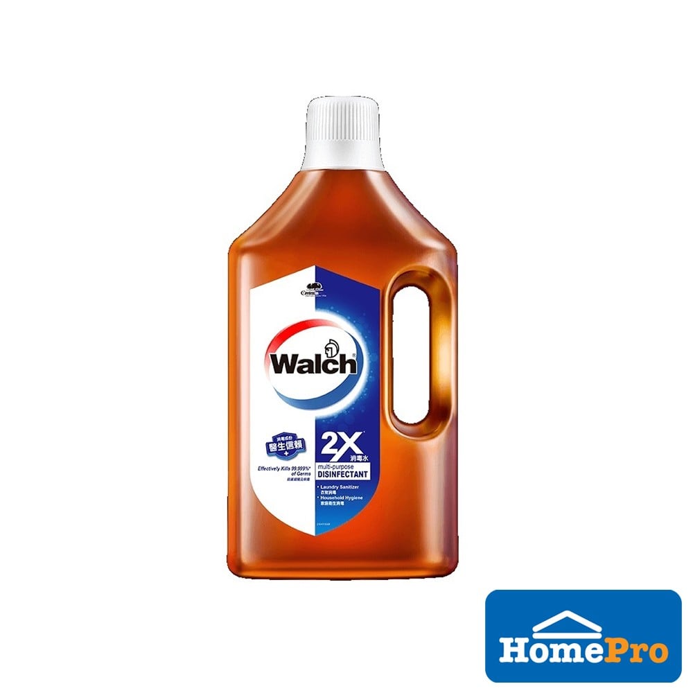 WALCH MULTI PURPOSE DISINFECTANT (2X) 1.6L BROWN