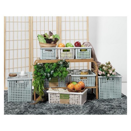 STACKABLE STORAGE BOX STACKO 5080M ECO FRIENDLY 39.2X27.9X13.3CM BLUE