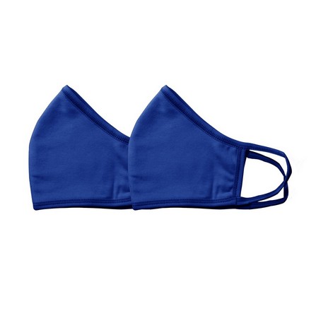 INTELLASCEND WASHABLE KID MASK SIZE S 2PCS DARKBLUE