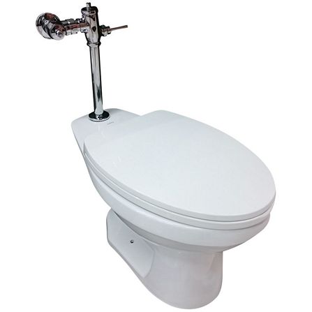 สุขภัณฑ์นั่งราบ MOYA CF01-216 สีขาว