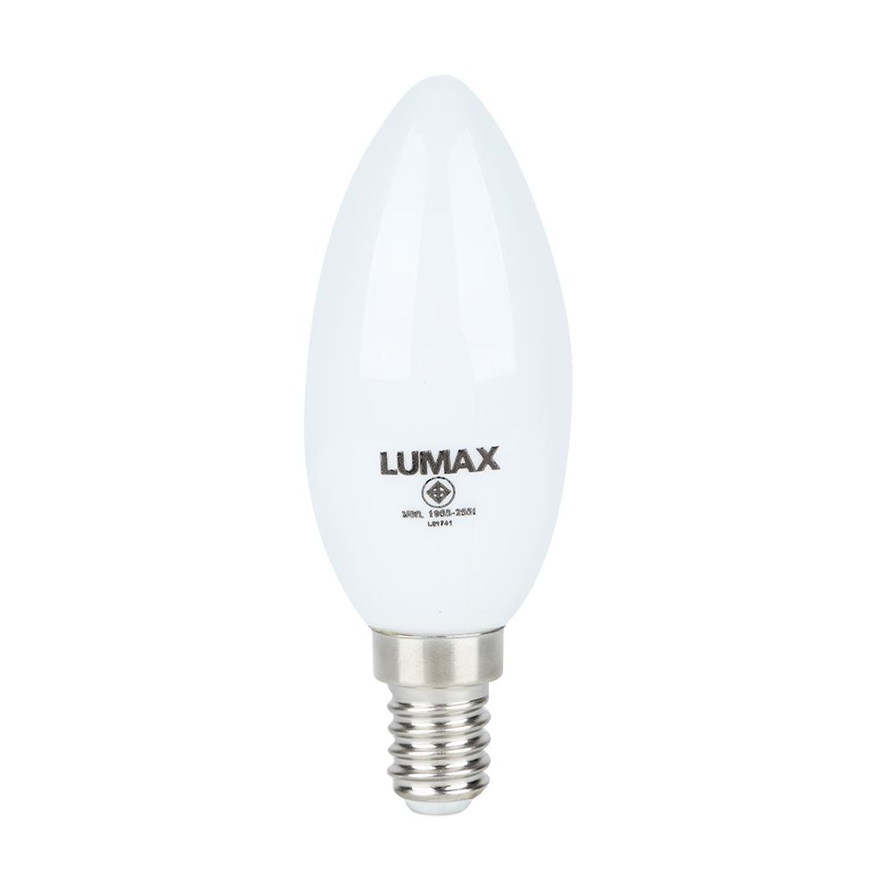 LED BULB LUMAX C30 FULL BEAM 3W E14 WARMWHITE