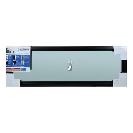 ALUMINIUM FIXED WINDOW ONE STOP F8 120X40CM BLACK