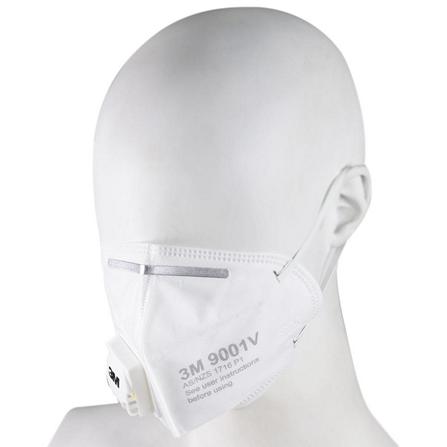 หน้ากากกันฝุ่น วาล์วระบาย 3M 9001V P1 1 ชิ้น/ชุด