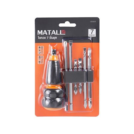 ไขควงชุด MATALL 555107 7 ชิ้น/ชุด
