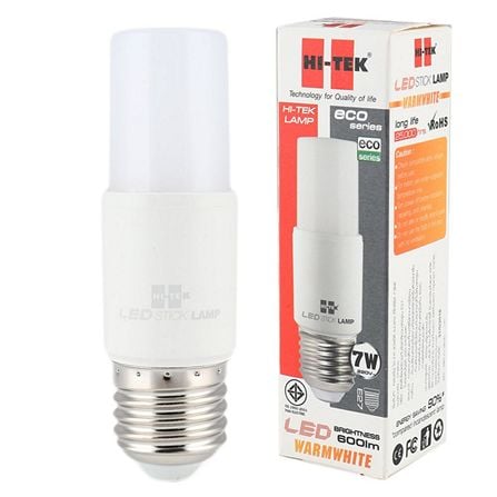 หลอด LED HI-TEK ECO STICK 7 วัตต์ E27 WARMWHITE