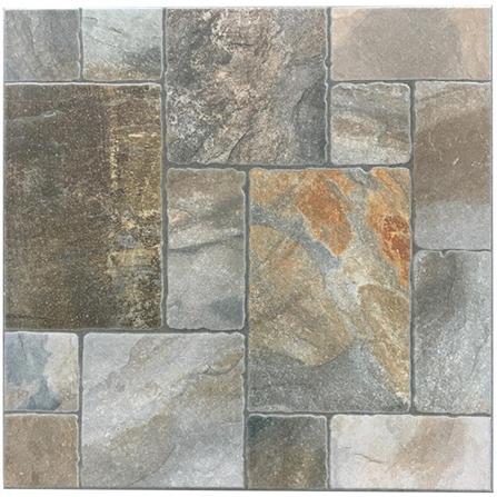 FLOOR TILE 16X16 FLINT STONE BROWN EXC PM