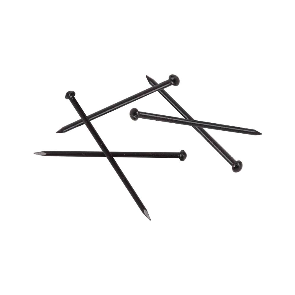 ตะปูคอนกรีตดำ กุญแจคู่ 2X25 มม. แพ็ก 100 ชิ้น