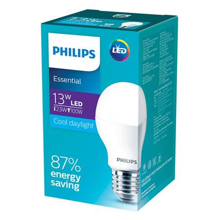 หลอด LED PHILIPS A67 ESSENTIAL 13 วัตต์ DAYLIGHT E27