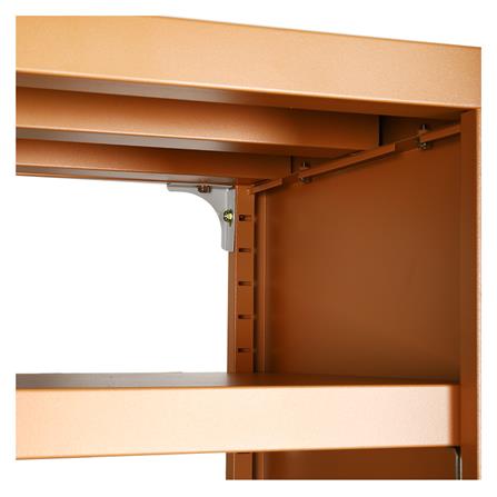 ชั้นวางของโล่ง LUCKY WORLD SF-1200x450-EG 120X45.5X45 ซม. สีน้ำตาล