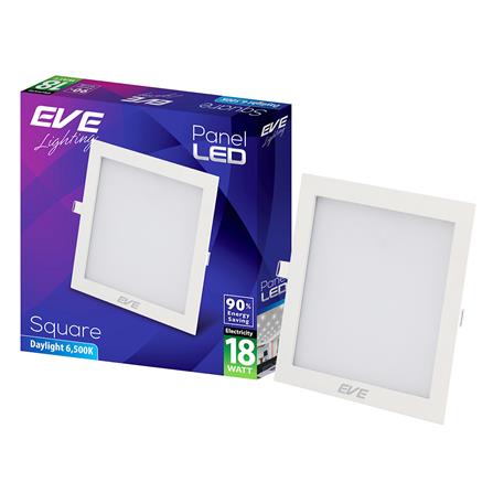 ดาวน์ไลท์ LED EVE PANEL LIGHT SQUARE 565227 18 วัตต์ DAYLIGHT