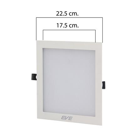 LED DOWNLIGHT EVE PANEL LIGHT SQUARE 565234 18W WARMWHITE
