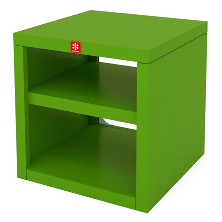 ชั้นวางของโล่ง LUCKY WORLD SF-450x450-GG 45X45.5X45 ซม. สีเขียว