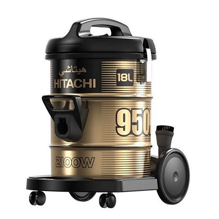 เครื่องดูดฝุ่นแบบกล่อง HITACHI CV-950F ดำ