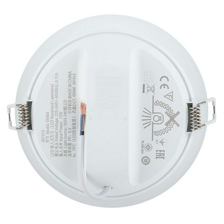 ดาวน์ไลท์ LED 59464 MESON125 13 วัตต์ 30K PHILIPS พลาสติก สีขาว 5 นิ้ว กลม