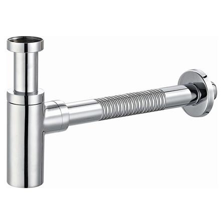 ท่อน้ำทิ้งอ่างล้างหน้าทรงกระบอก COTTO CT6814AX(HM) 32 ซม. แบบปรับท่อได้