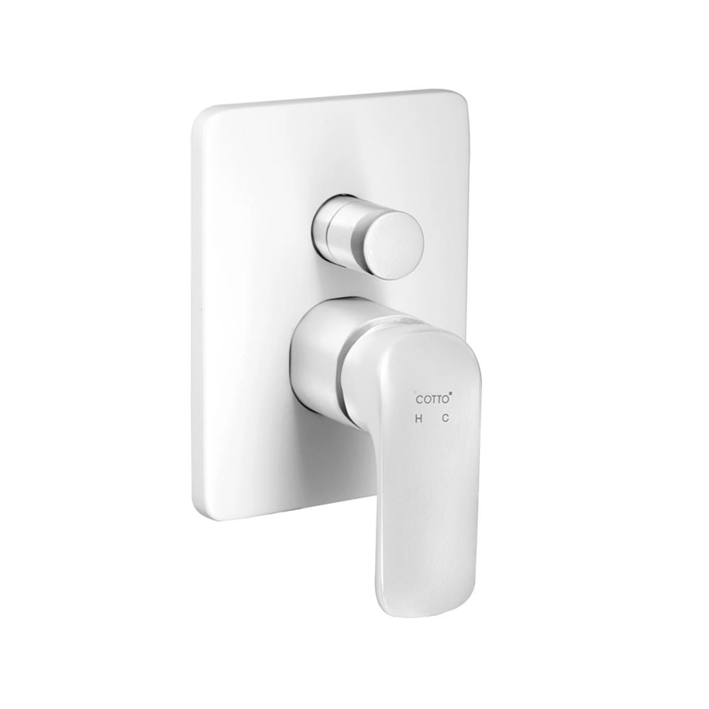 วาล์วฝังกำแพง COTTO CT2145A สีขาว