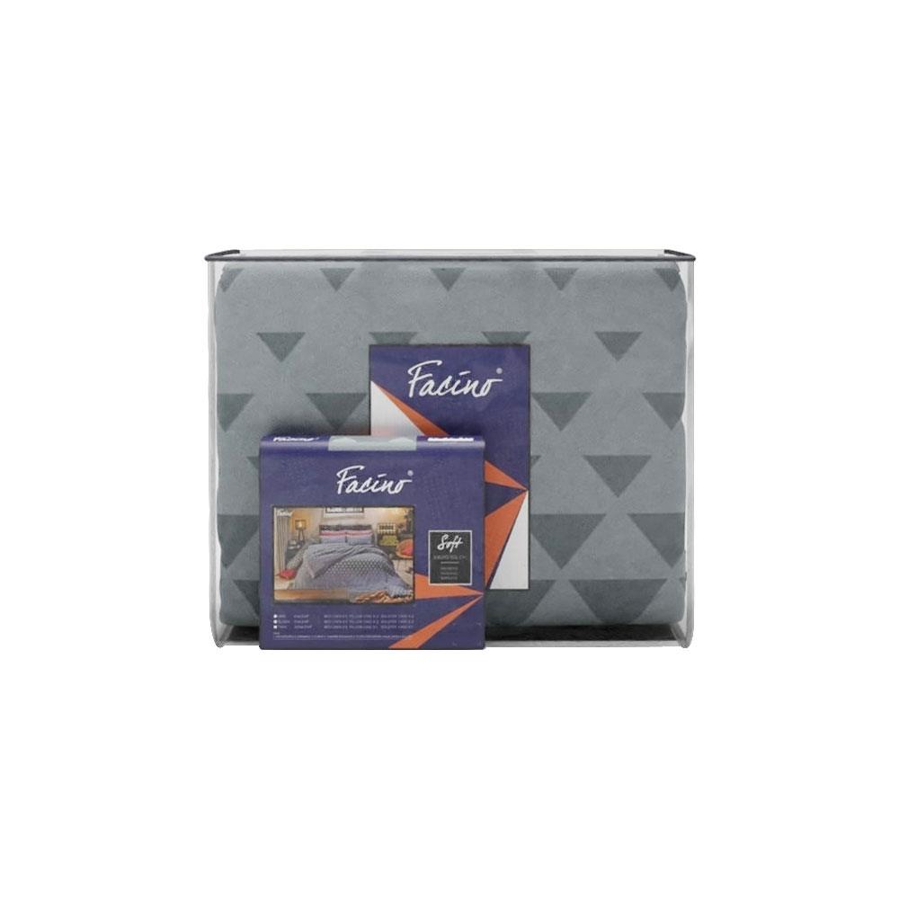 ชุดผ้าปูที่นอน 5 ฟุต 6 ชิ้น FACINO PRINT FA051