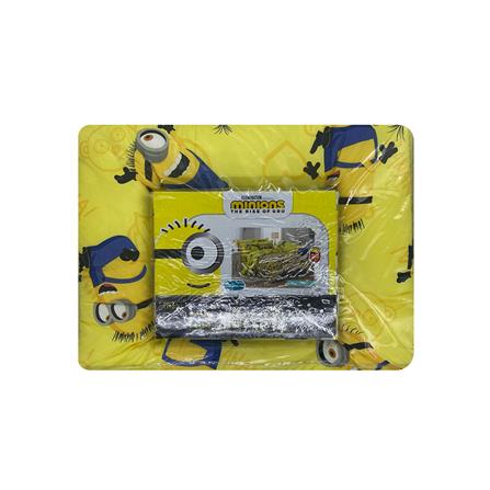 ชุดผ้าปูที่นอน 6 ฟุต 6 ชิ้น JESSICA MINION 20209-T007
