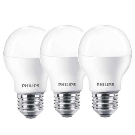 LED BULB PHILIPS ESSENTIAL 11W DAYLIGHT E27 3PCS