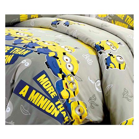 ชุดผ้าปูที่นอน 5 ฟุต 6 ชิ้น JESSICA MINION 22015-T008