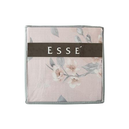 ชุดผ้าปูที่นอน 6 ฟุต 3 ชิ้น ESSE COTTON CT4 สีชมพู