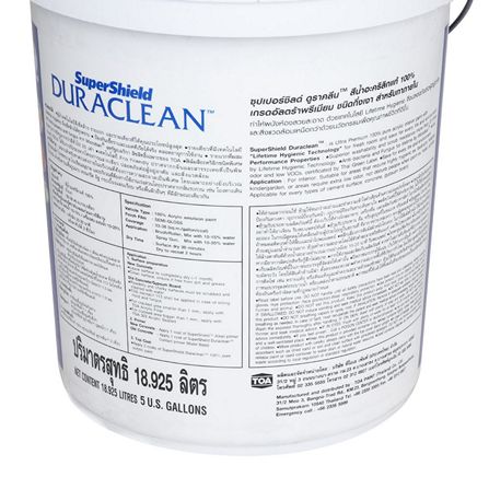 สีรองพื้นปูนเก่า TOA SuperShield Duraclean 5 แกลลอน