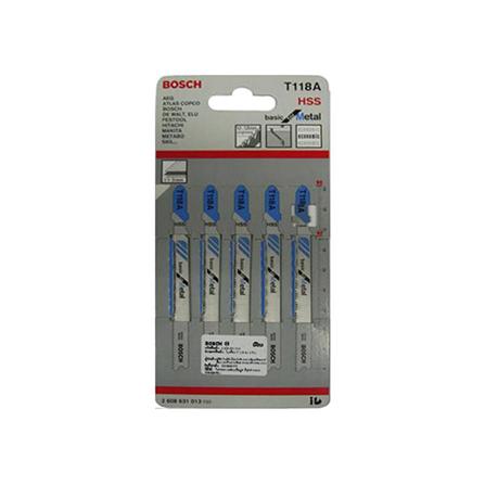 ใบเลื่อยจิ๊กซอ BOSCH T118A