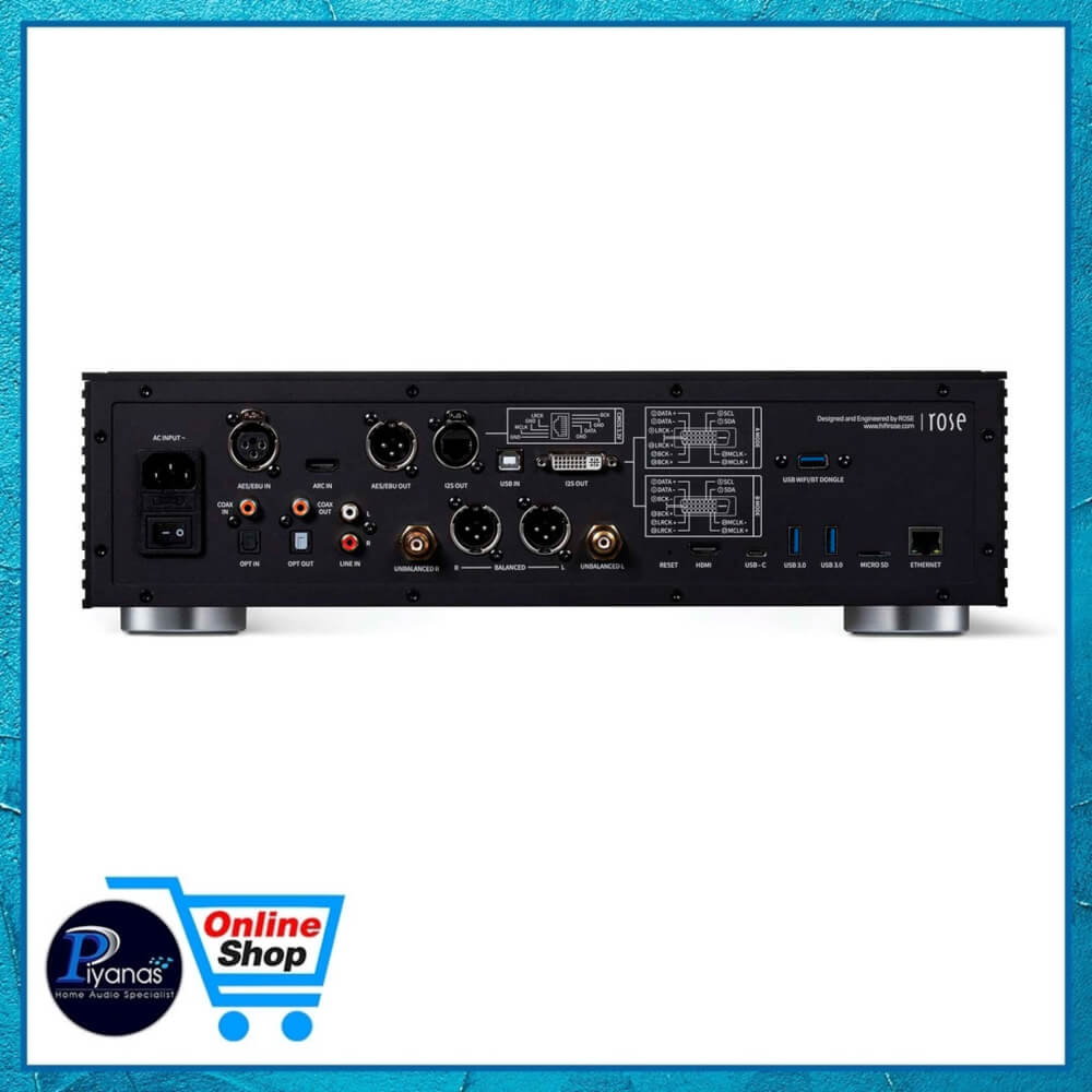 เครื่องเล่นเสียง HIFI ROSE : RS-150B (BLACK)