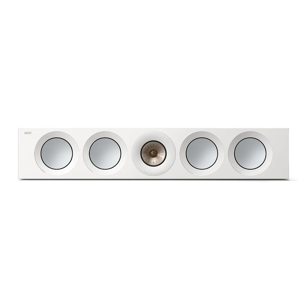 ลำโพงเซ็นเตอร์ KEF : REFERENCE 4C META สีขาว/แชมเปญ