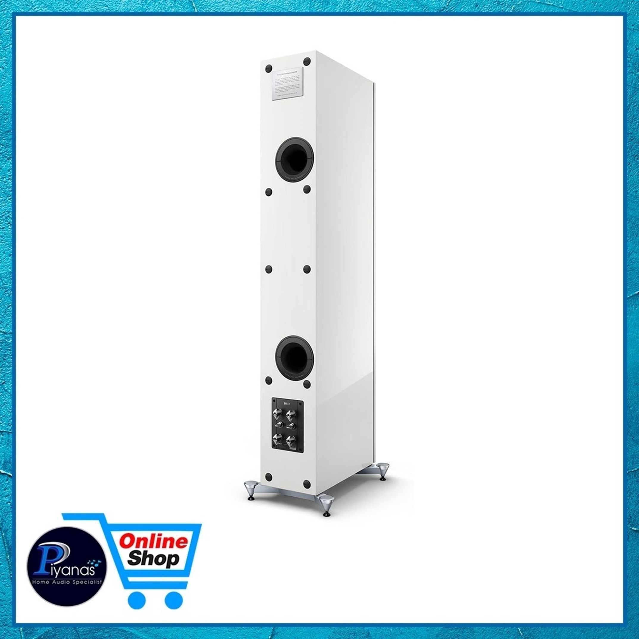 ลำโพงตั้งพื้น KEF : REFERENCE 5 META สีขาว/แชมเปญ