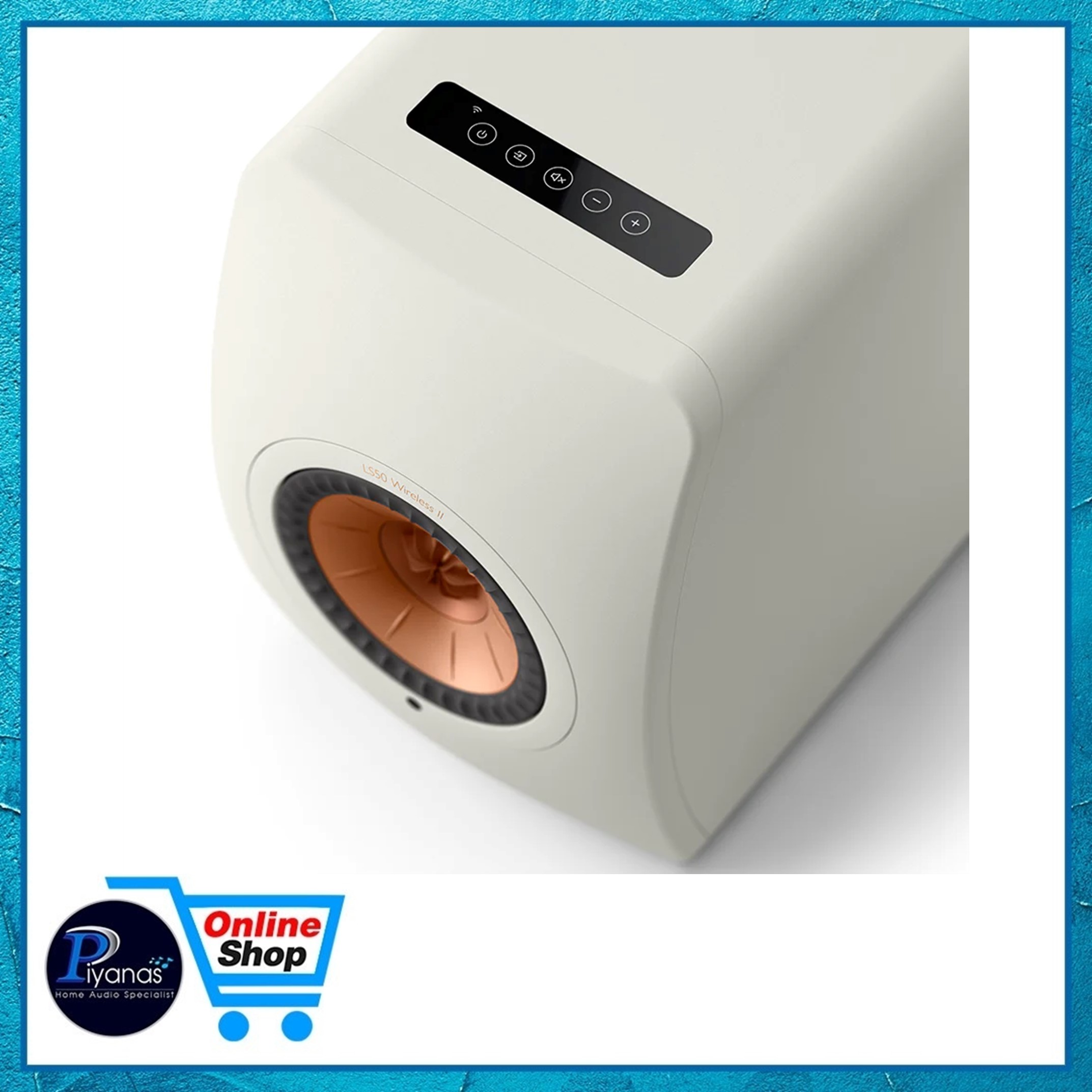 ลำโพง KEF : LS-50 WIRELESS II สีขาว