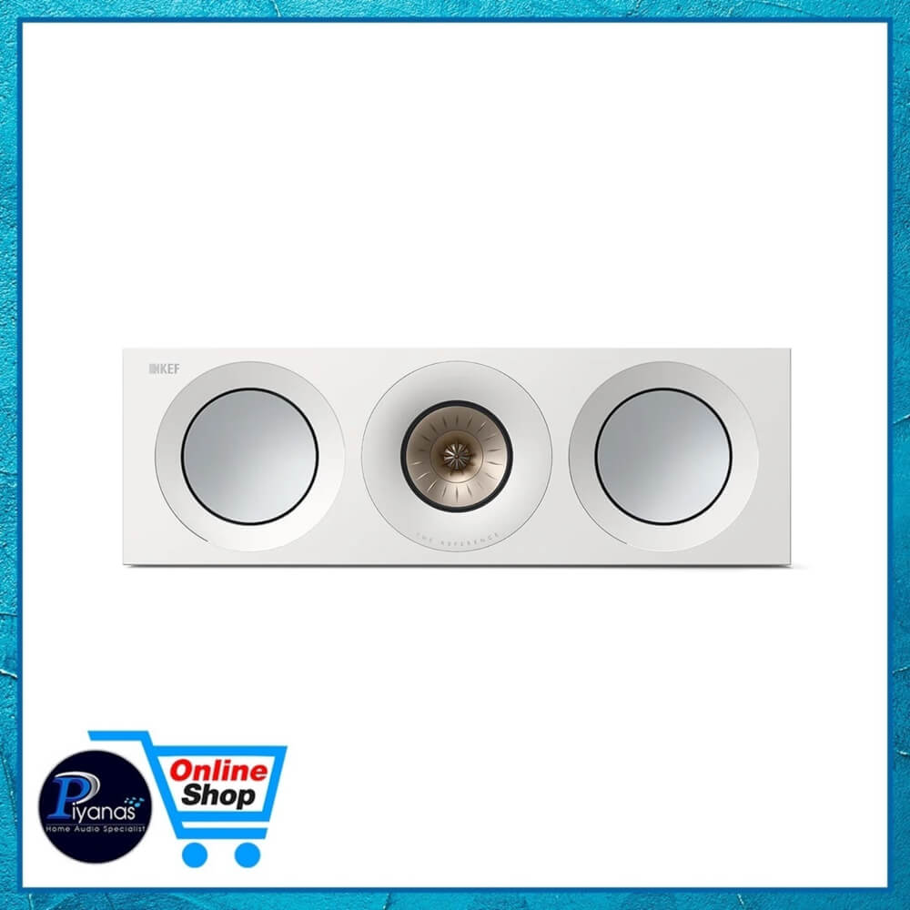 ลำโพงเซ็นเตอร์ KEF : REFERENCE 2C META สีขาว/แชมเปญ