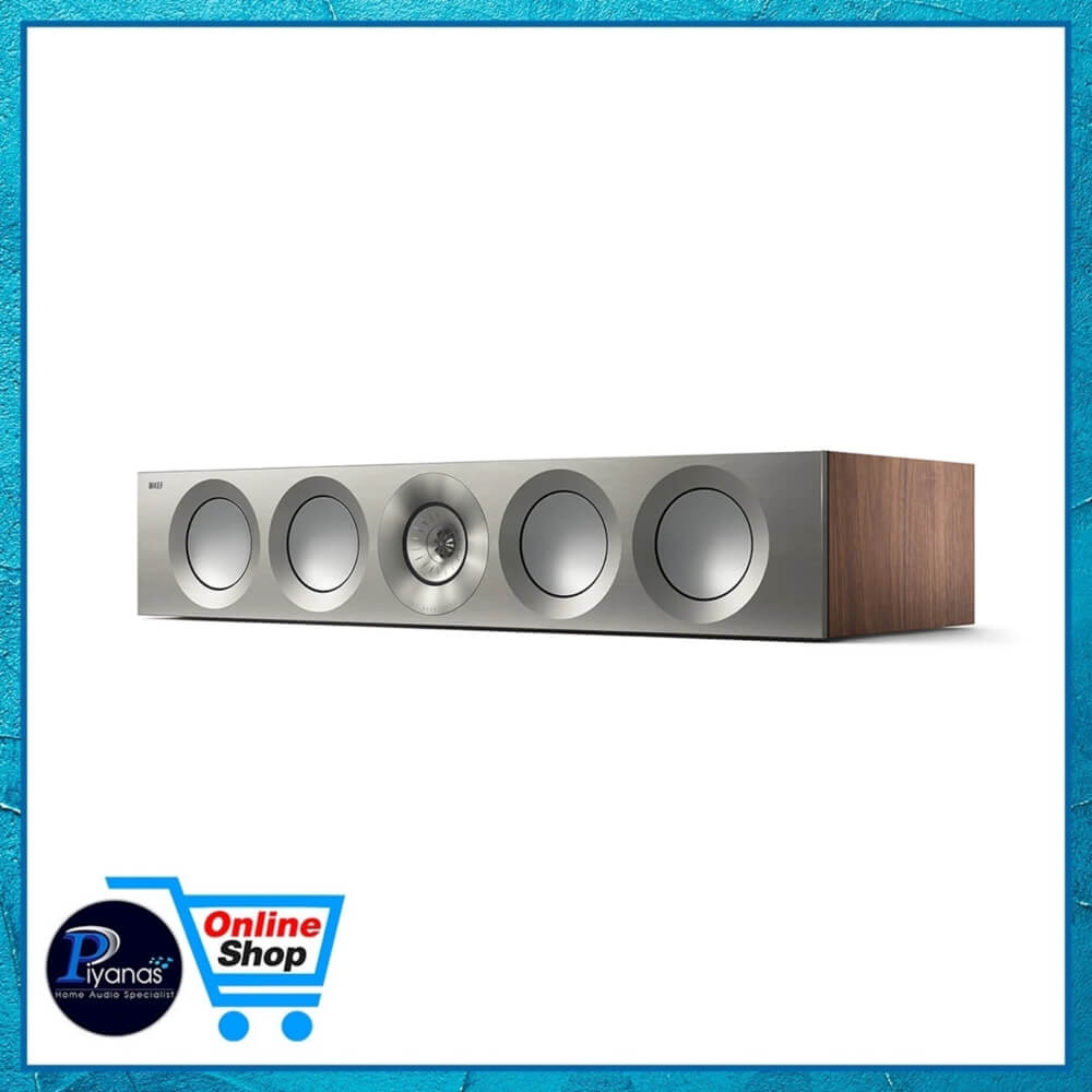 ลำโพงเซ็นเตอร์ KEF : REFERENCE 4C META สีวอลนัท/ซิลเวอร์