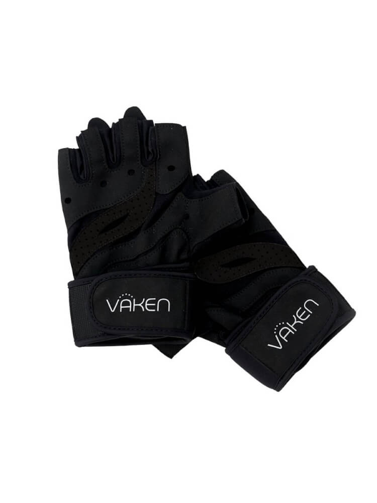 ถุงมือฟิตเนส Vaken รุ่น Fitness Gloves ไซส์ M สีดำ