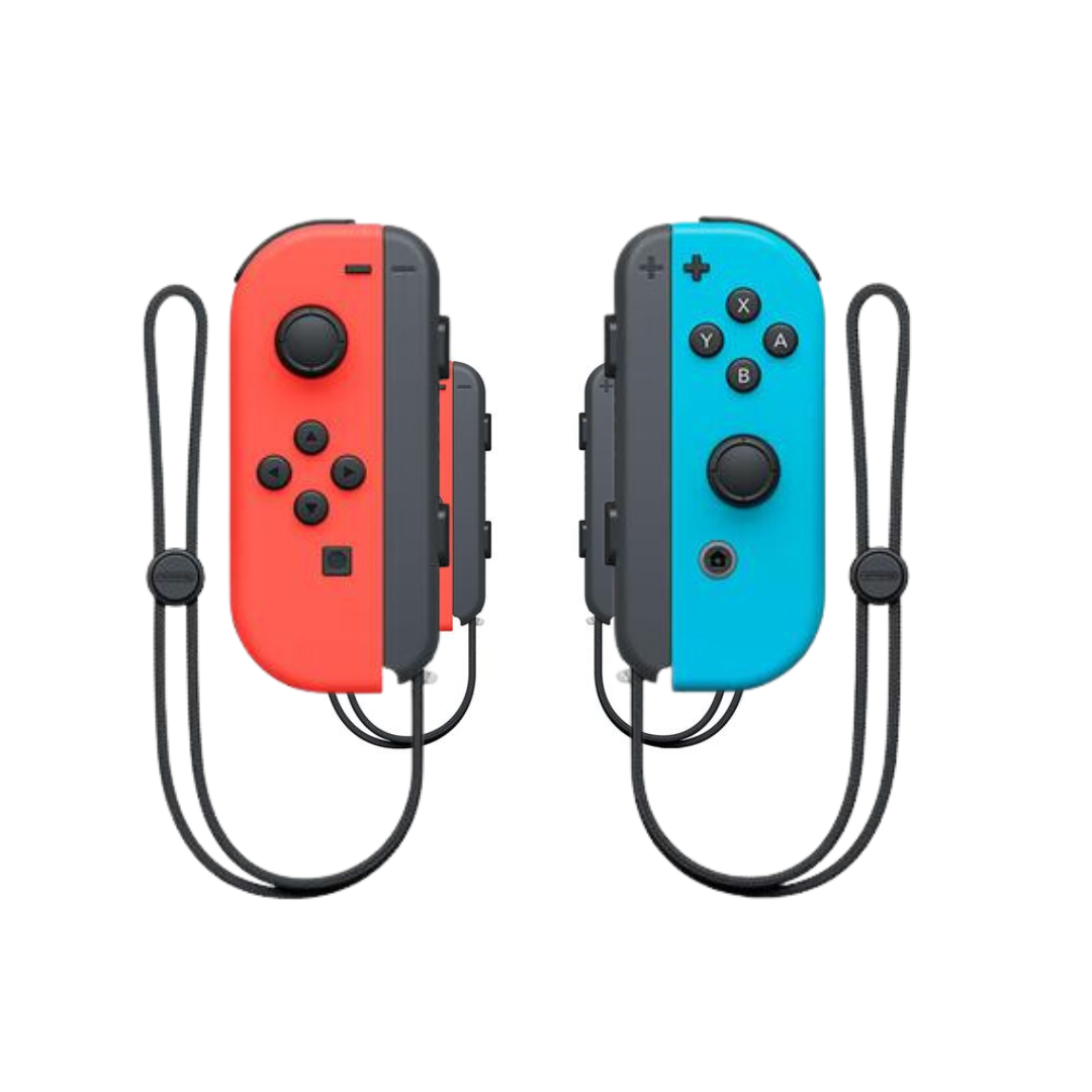 จอยเกมไร้สาย Nintendo Switch Joy Controller สีนีออน แดง/ฟ้า